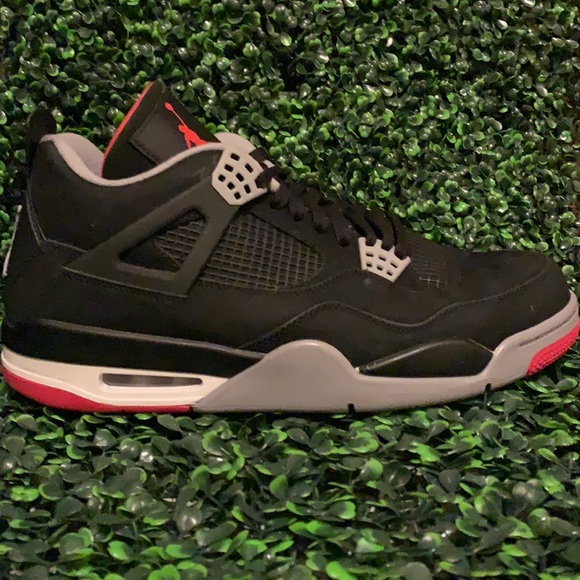 Jordan | Shoes | 22 Jordan 4 Bred Used | Poshmark